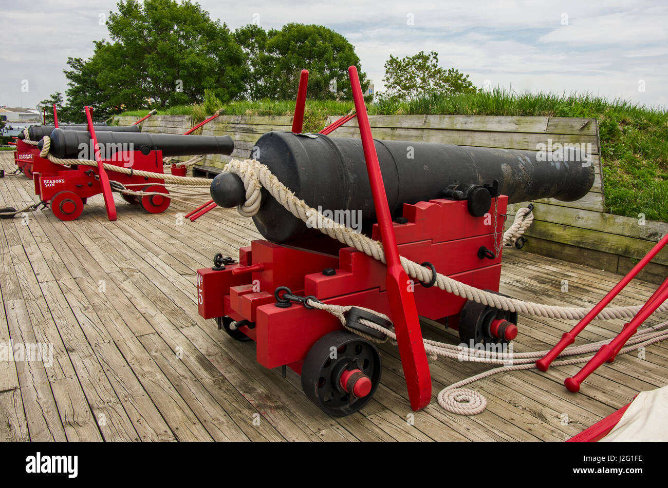 Historic Fort McHenry, birthplace of the Star Spangled Banner, the ...