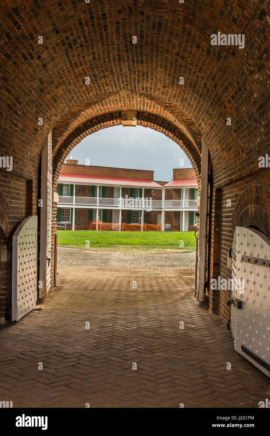 Historic Fort McHenry, birthplace of the Star Spangled Banner, the ...