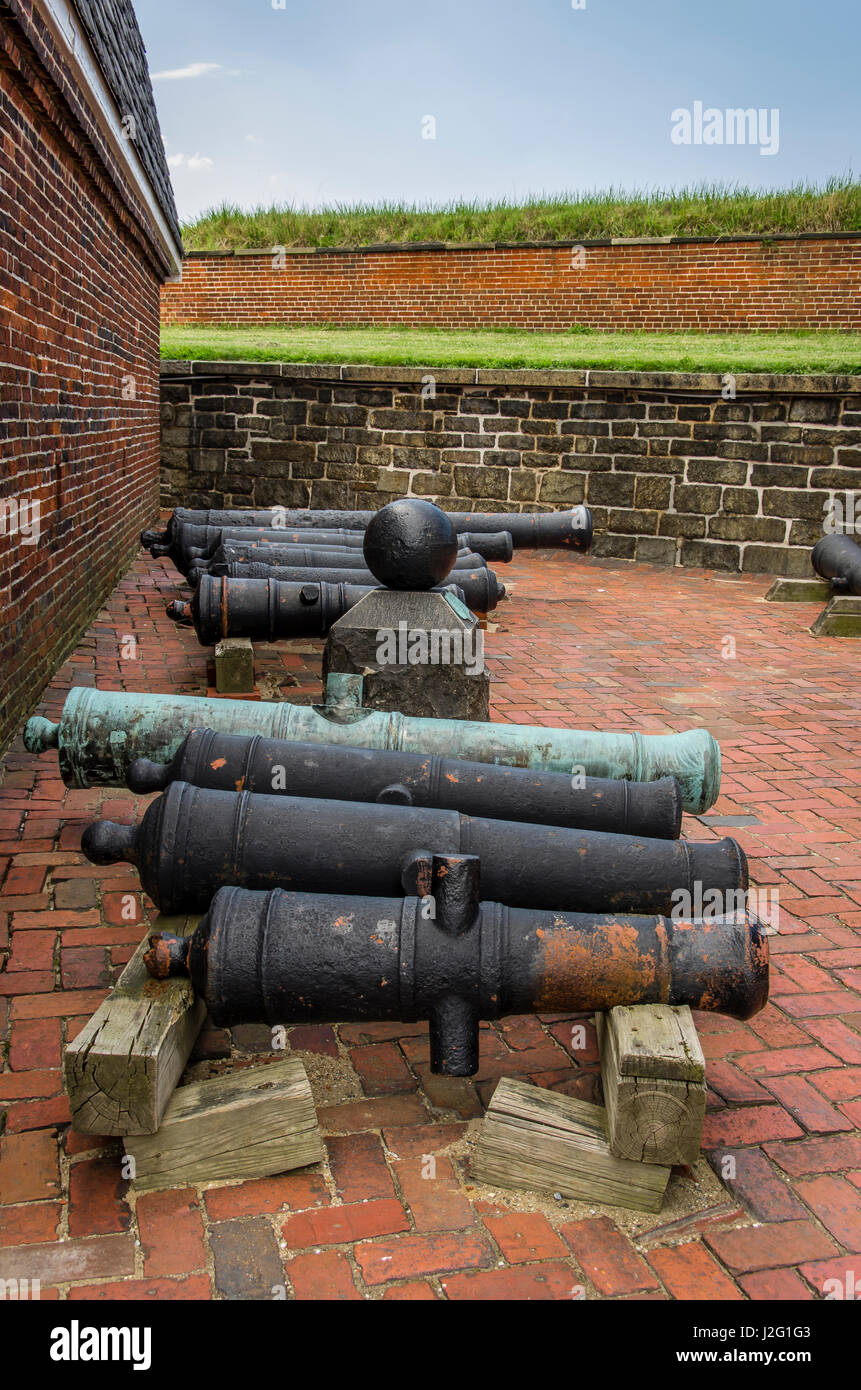 Historic Fort McHenry, birthplace of the Star Spangled Banner, the ...