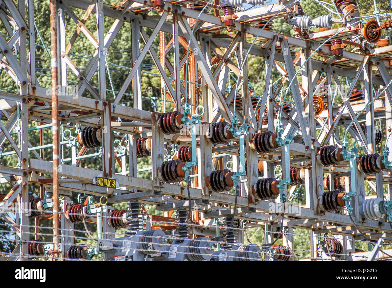 Electrical infrastructure, Cape Cod, Massachusetts, USA Stock Photo - Alamy