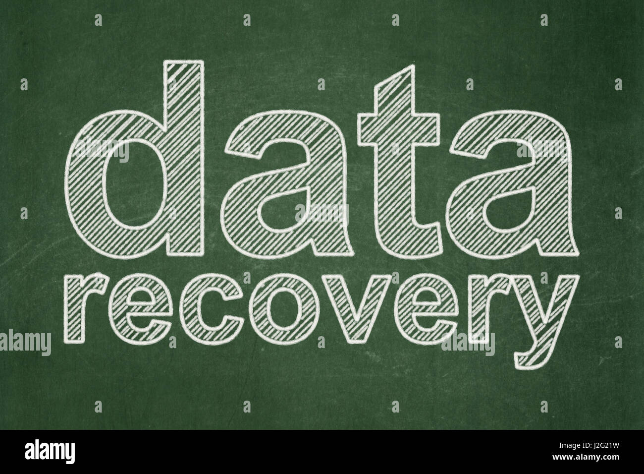 Information concept: Data Recovery on chalkboard background Stock Photo ...