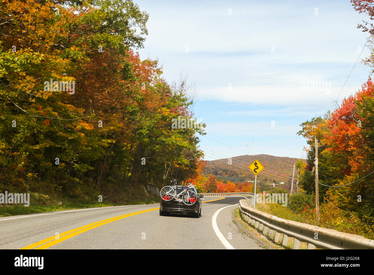 Route 2, Massachusetts, USA Stock Photo - Alamy