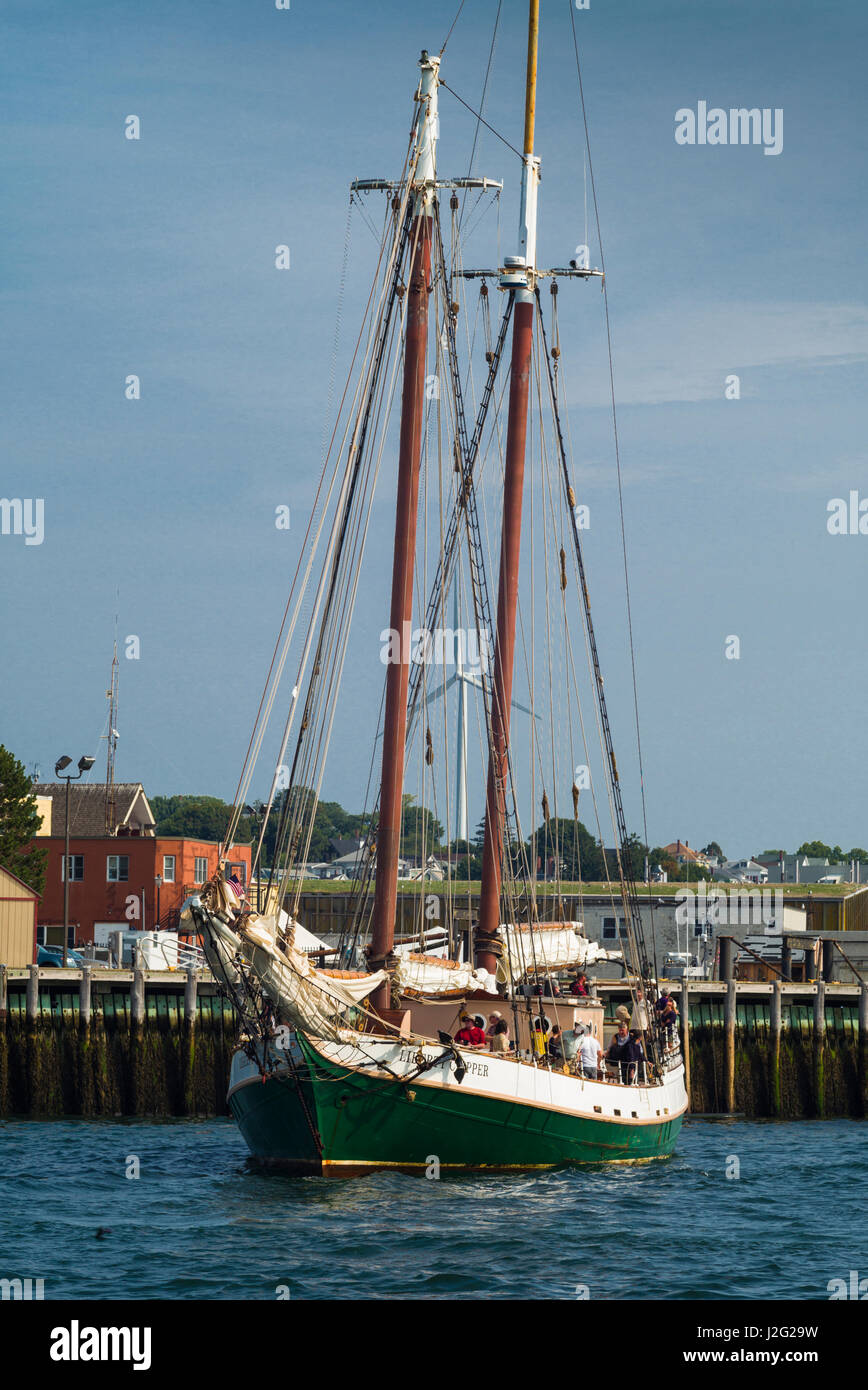 USA, Massachusetts, Cape Ann, Gloucester, America's oldest seaport ...