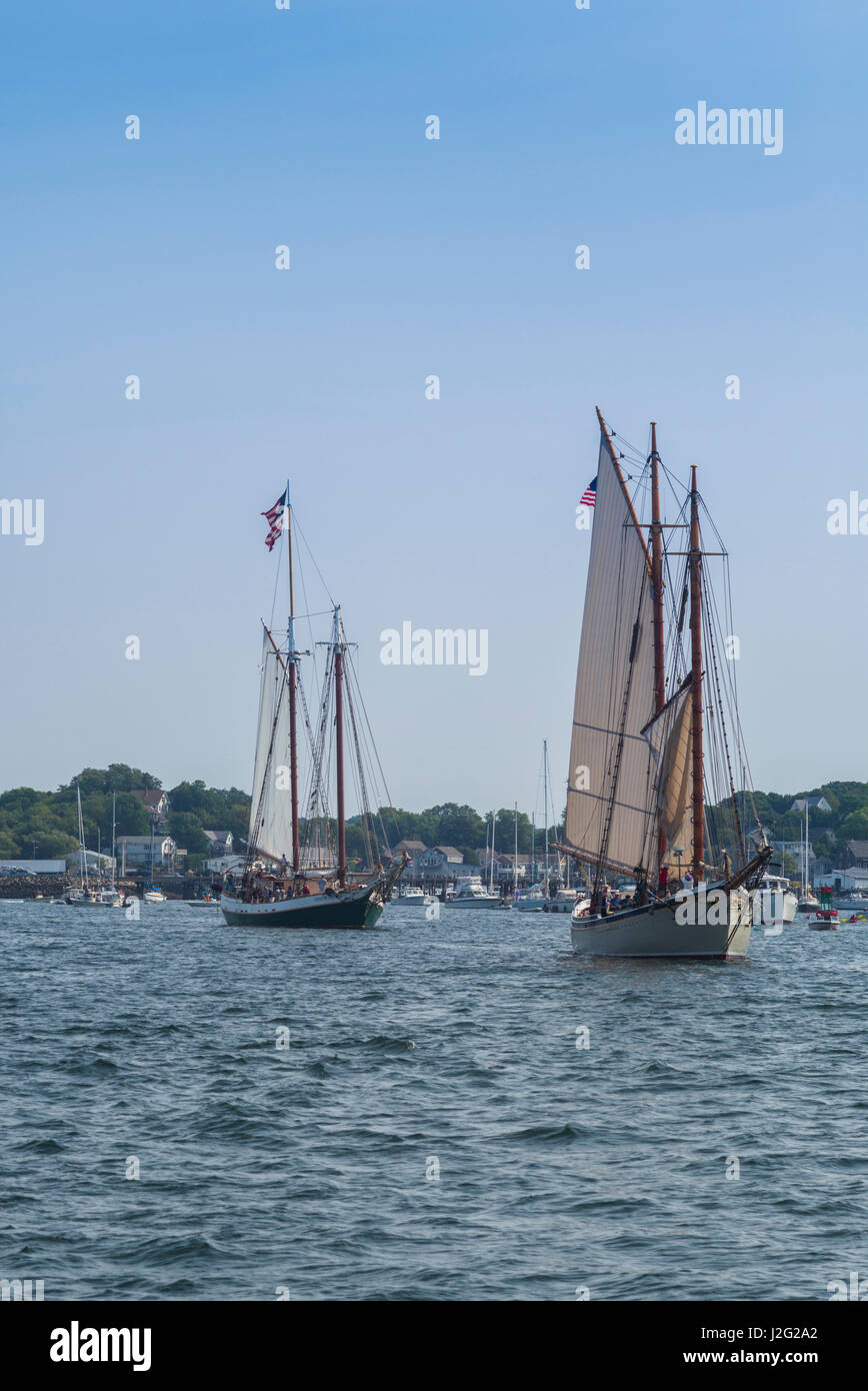 USA, Massachusetts, Cape Ann, Gloucester, America's oldest seaport ...