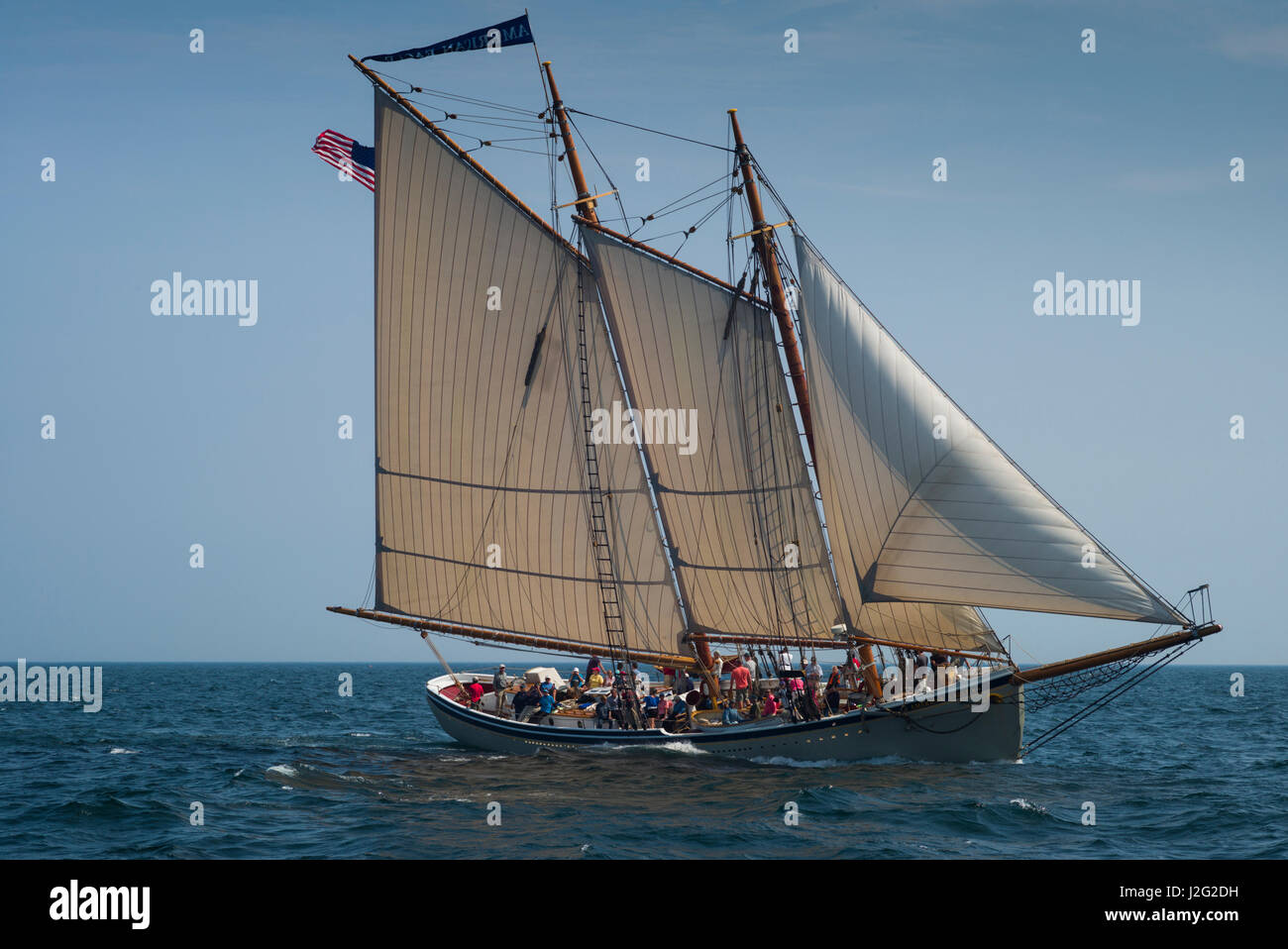 USA, Massachusetts, Cape Ann, Gloucester, America's oldest seaport ...