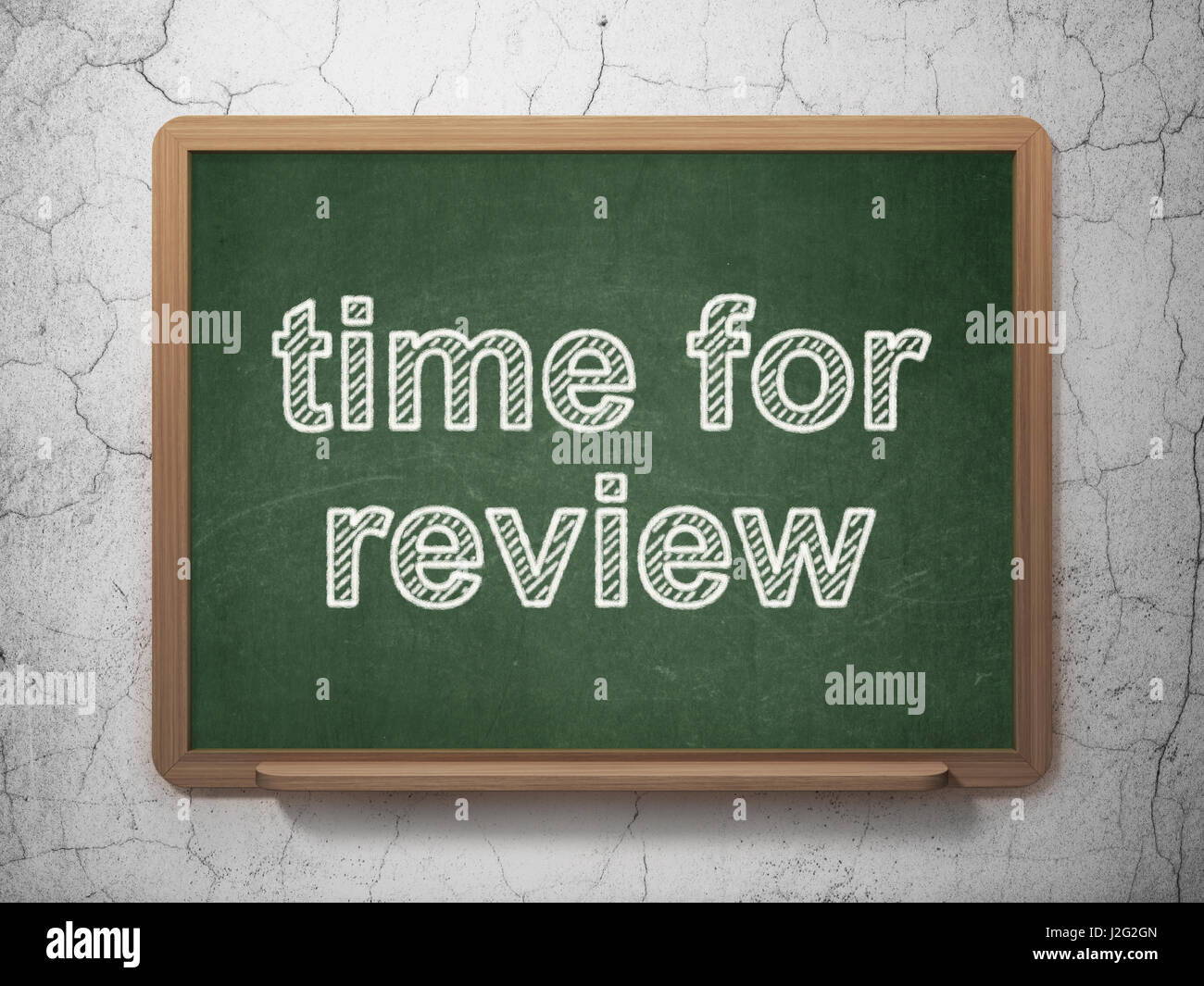Time concept: Time for Review on chalkboard background Stock Photo - Alamy