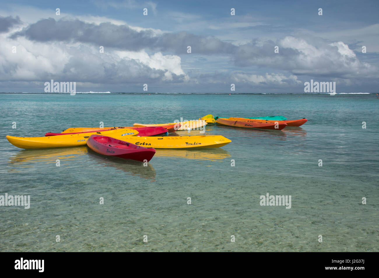 Micronesia, Mariana Islands, US Territory of Guam, Tamuning. Colorful ...