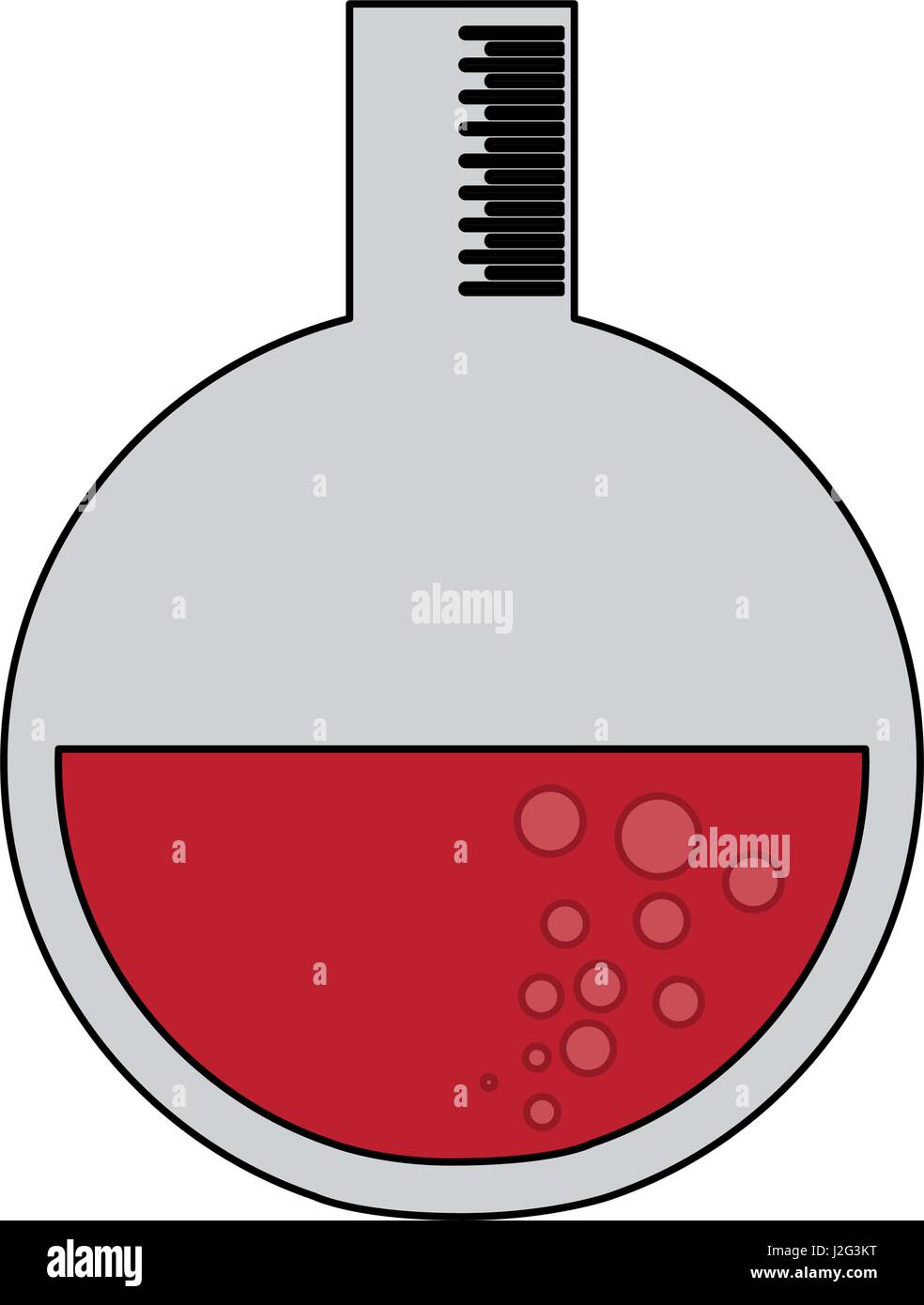 Glass circular beaker hi-res stock photography and images - Alamy