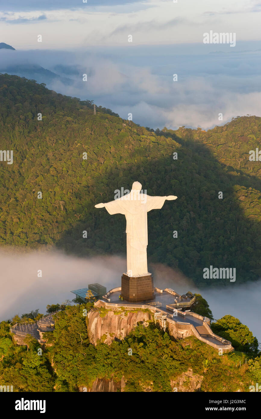 The Art Deco statue of Jesus, known as Cristo Redentor (Christ the ...