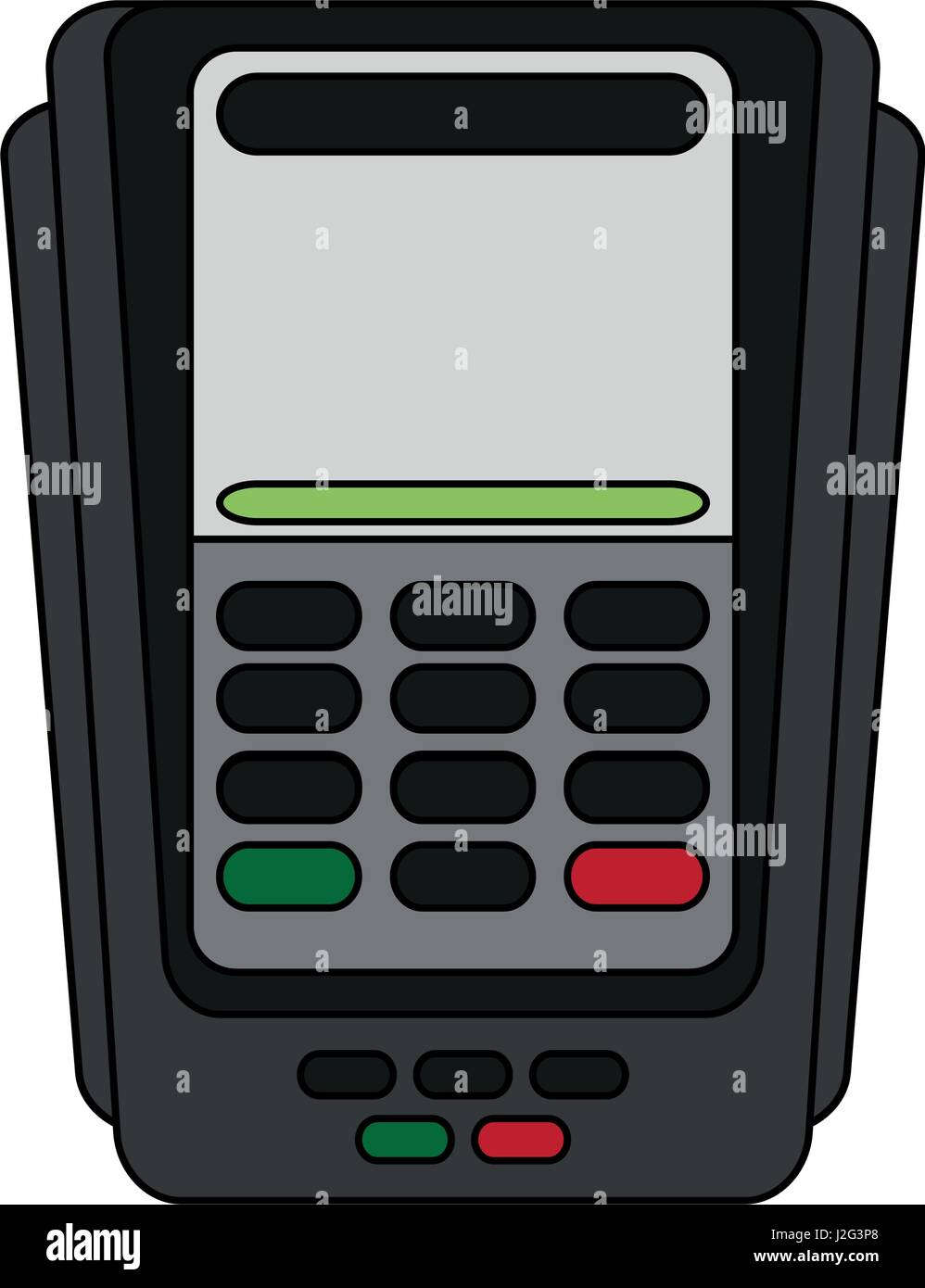 color graphic dataphone digital device Stock Vector Image & Art - Alamy