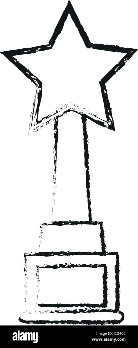 Blurred silhouette trophy symbol hi-res stock photography and images ...