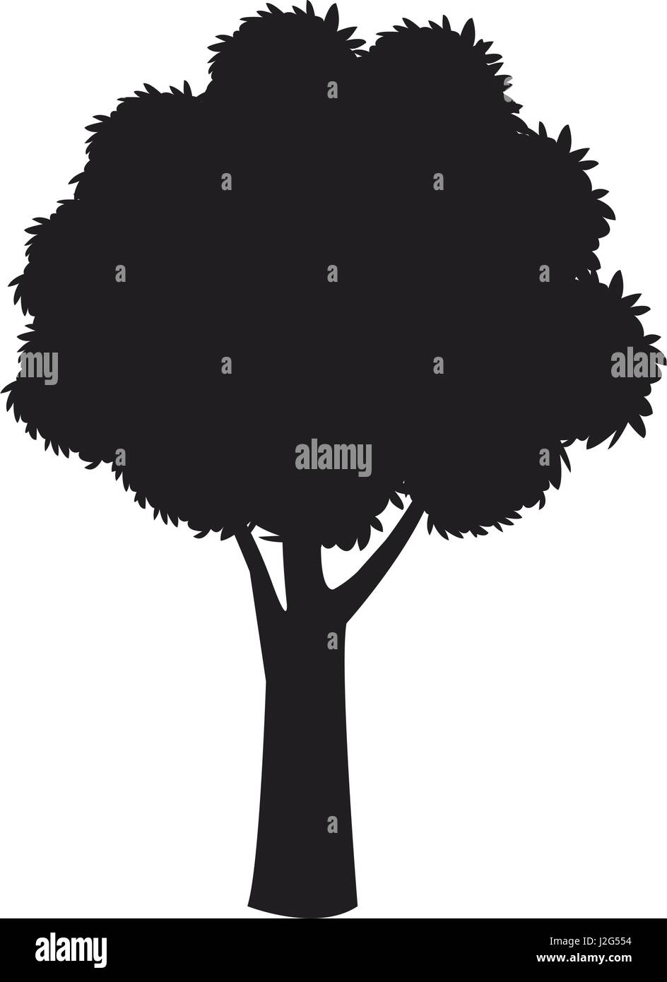 Oak branch background tall Stock Vector Images - Alamy