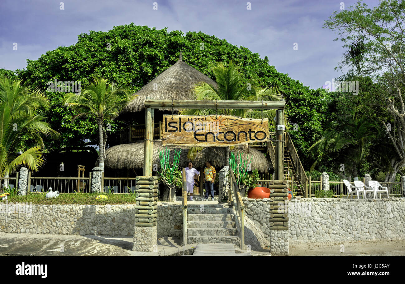 Islas del Rosario, Isla del Encanto, a tropical resort near Cartagena ...