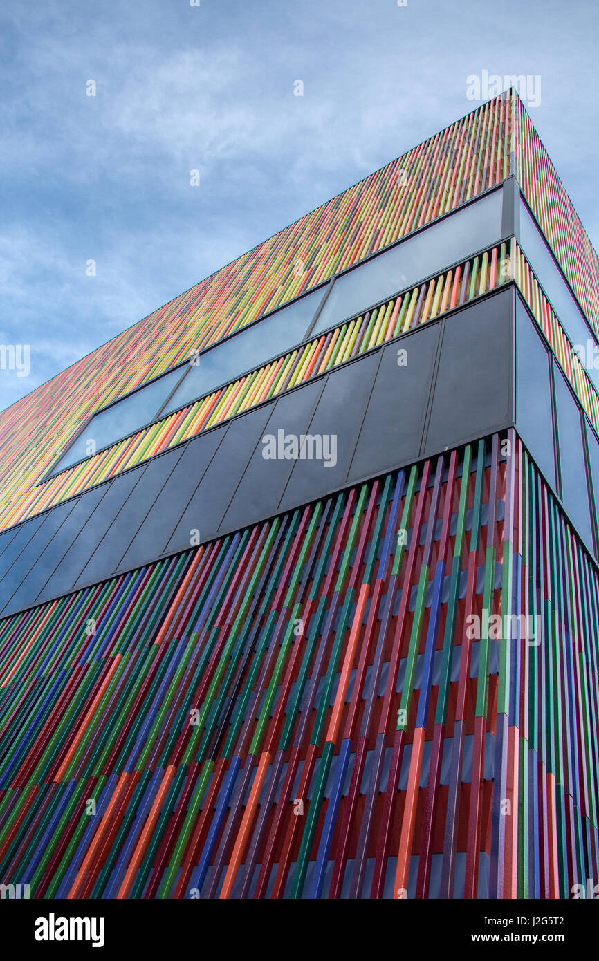 Munich, 5th February 2071: Looking up at the Museum Brandhorst Art ...