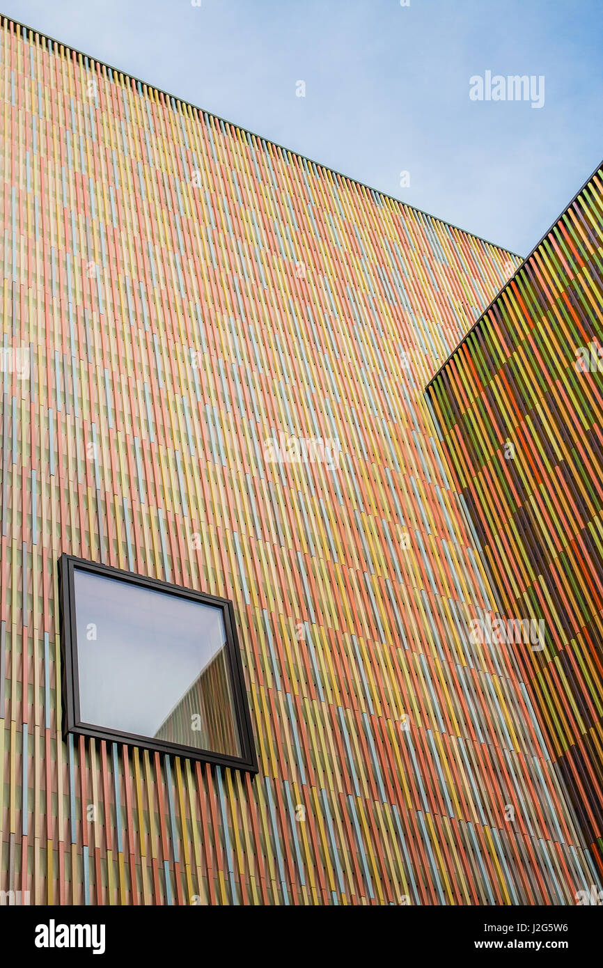 Munich, 5th February 2071: Looking up at the Museum Brandhorst Art ...