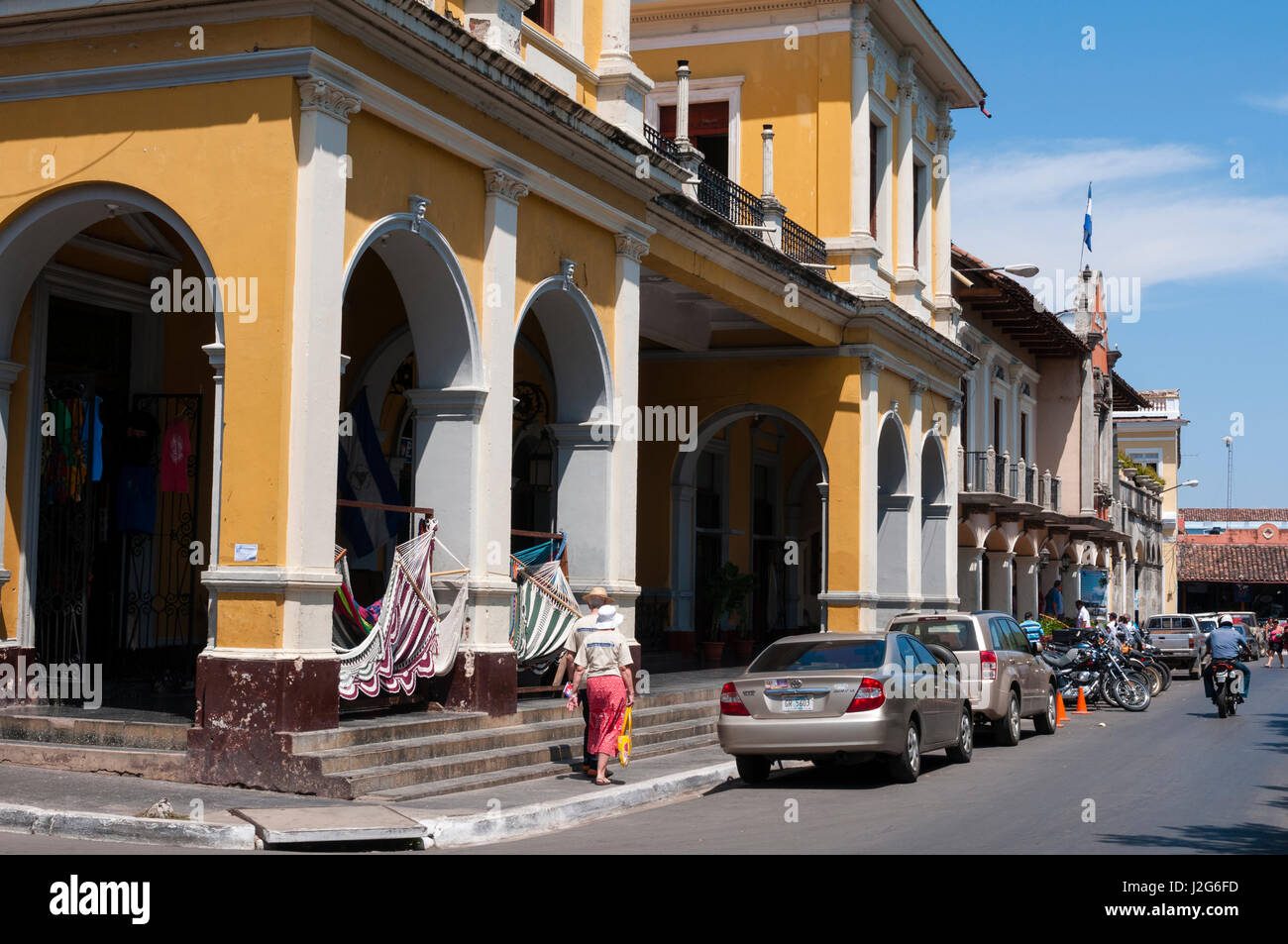 Parque Central, Granada, Nicaragua Stock Photo - Alamy