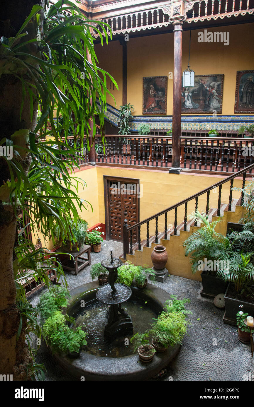 The Casa de Aliaga is the oldest colonial mansion in Lima, possibly in ...