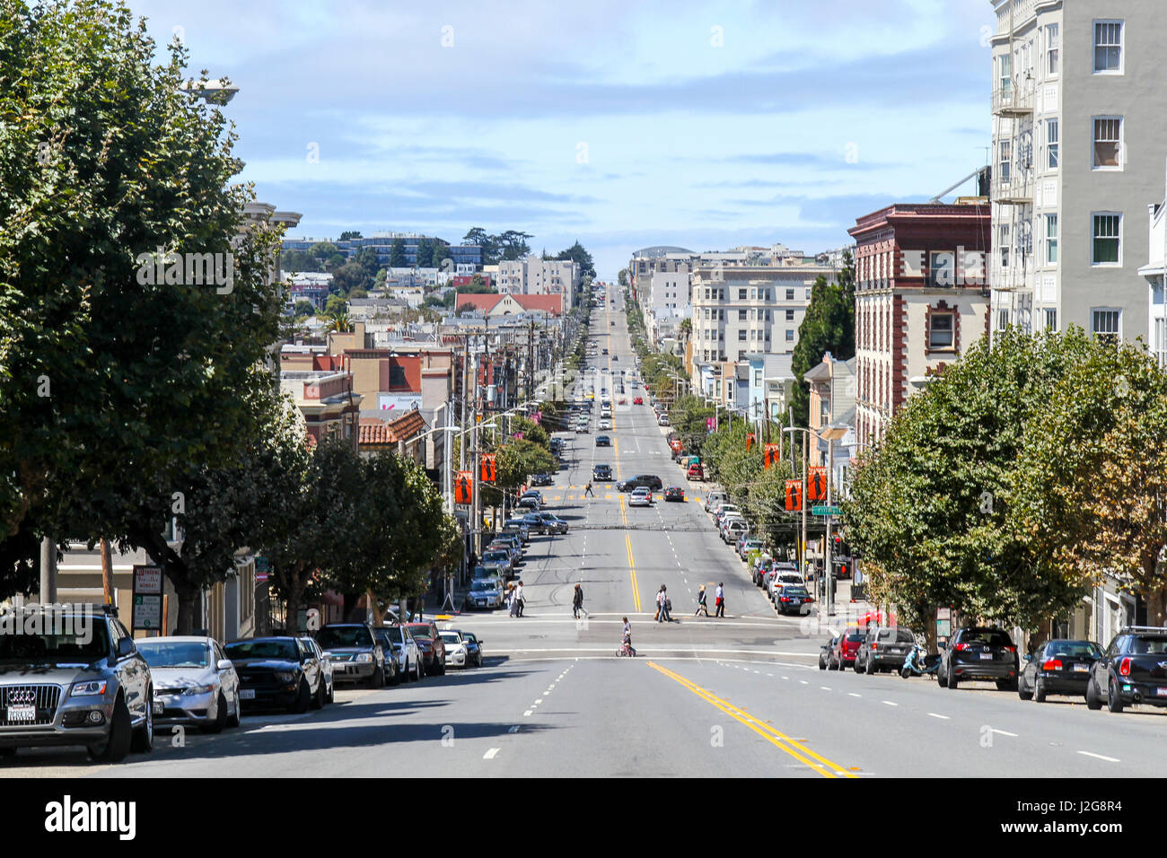 Lower Pacific Heights, San Francisco, California, USA Stock Photo - Alamy