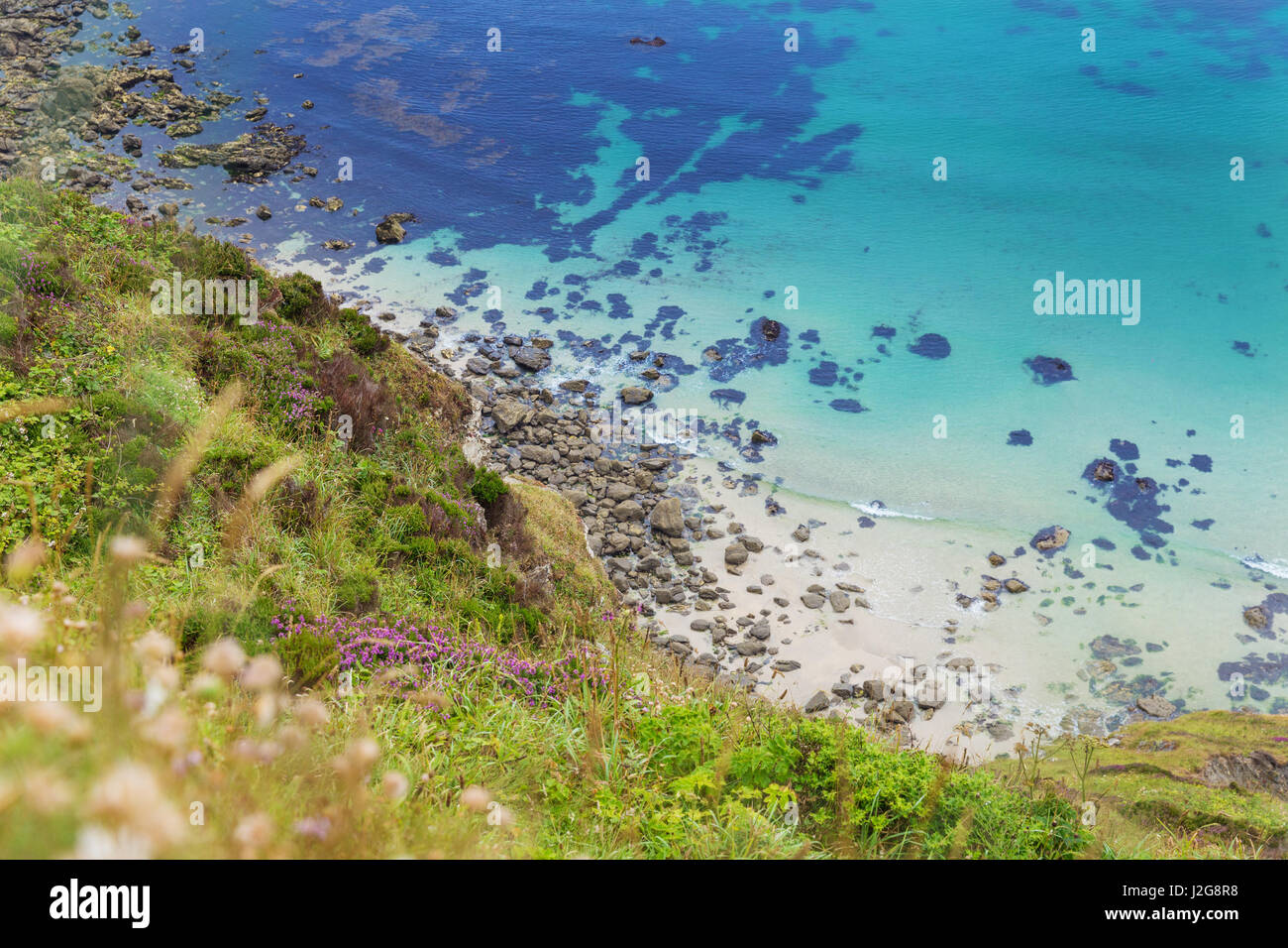 Popular Heritage Coast Atlantic ocean, Cornwall, England, United ...