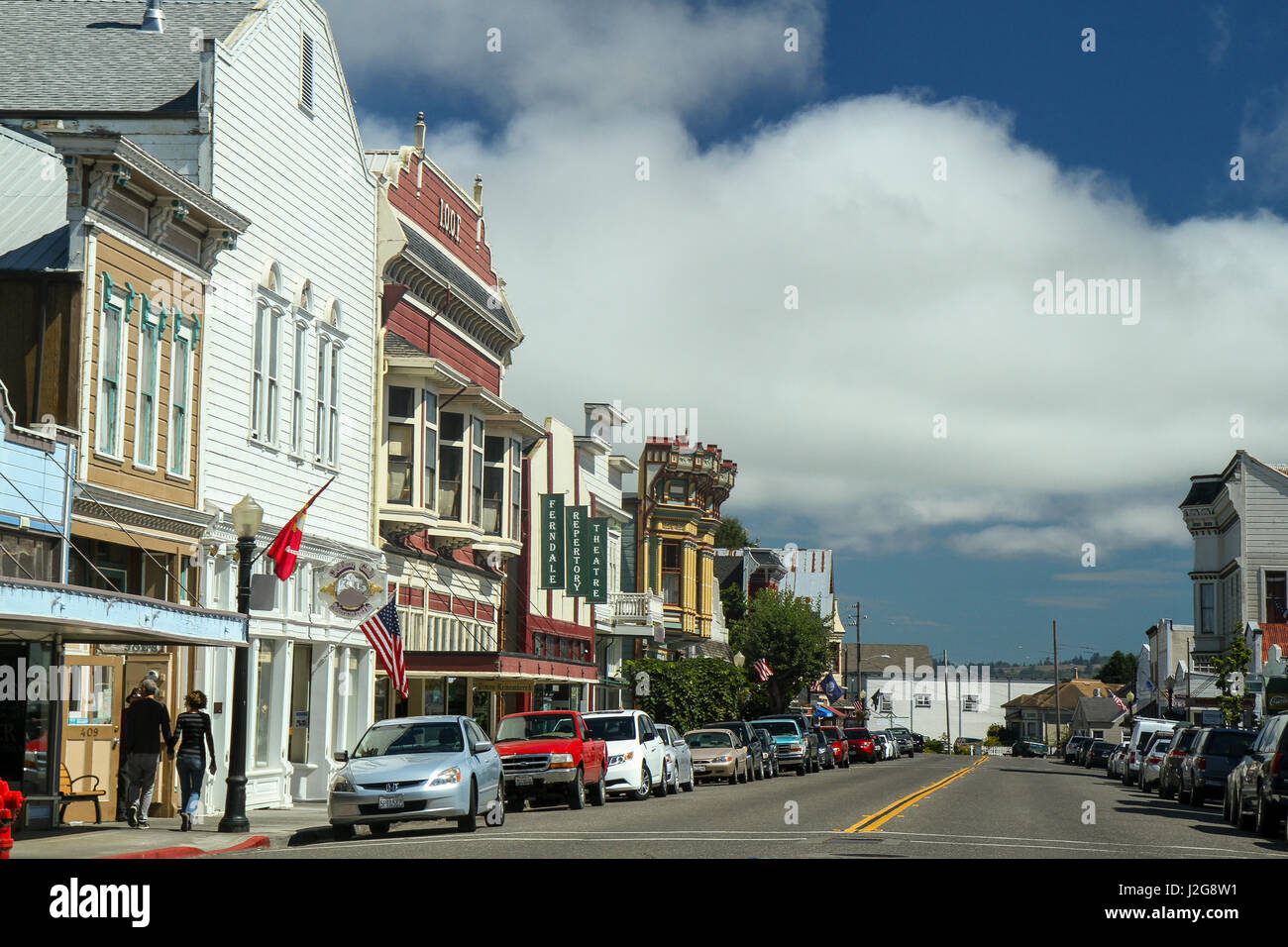 Ferndale, California, USA Stock Photo - Alamy