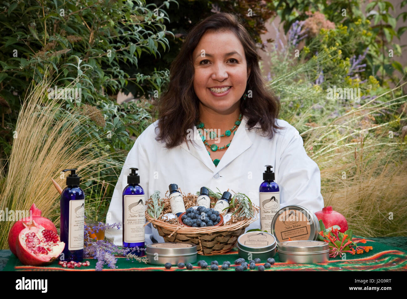 Native american scientist in lab hi-res stock photography and images ...
