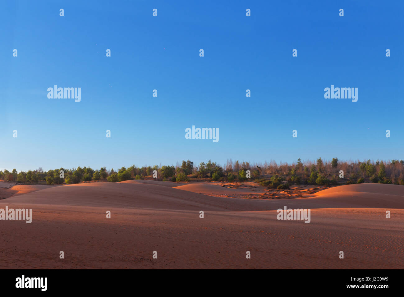 Red sand dunes in the Mui Ne village, Vietnam Stock Photo - Alamy