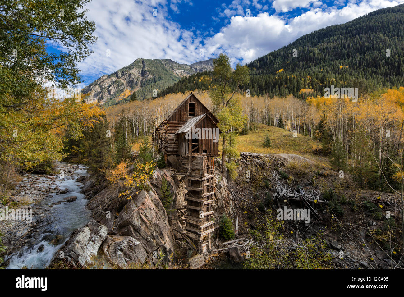 Crystal Mill near Marble, Colorado, USA (Large format sizes available ...