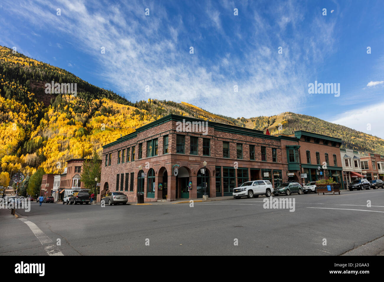 Main Street of Telluride, Colorado, USA (Large format sizes available ...