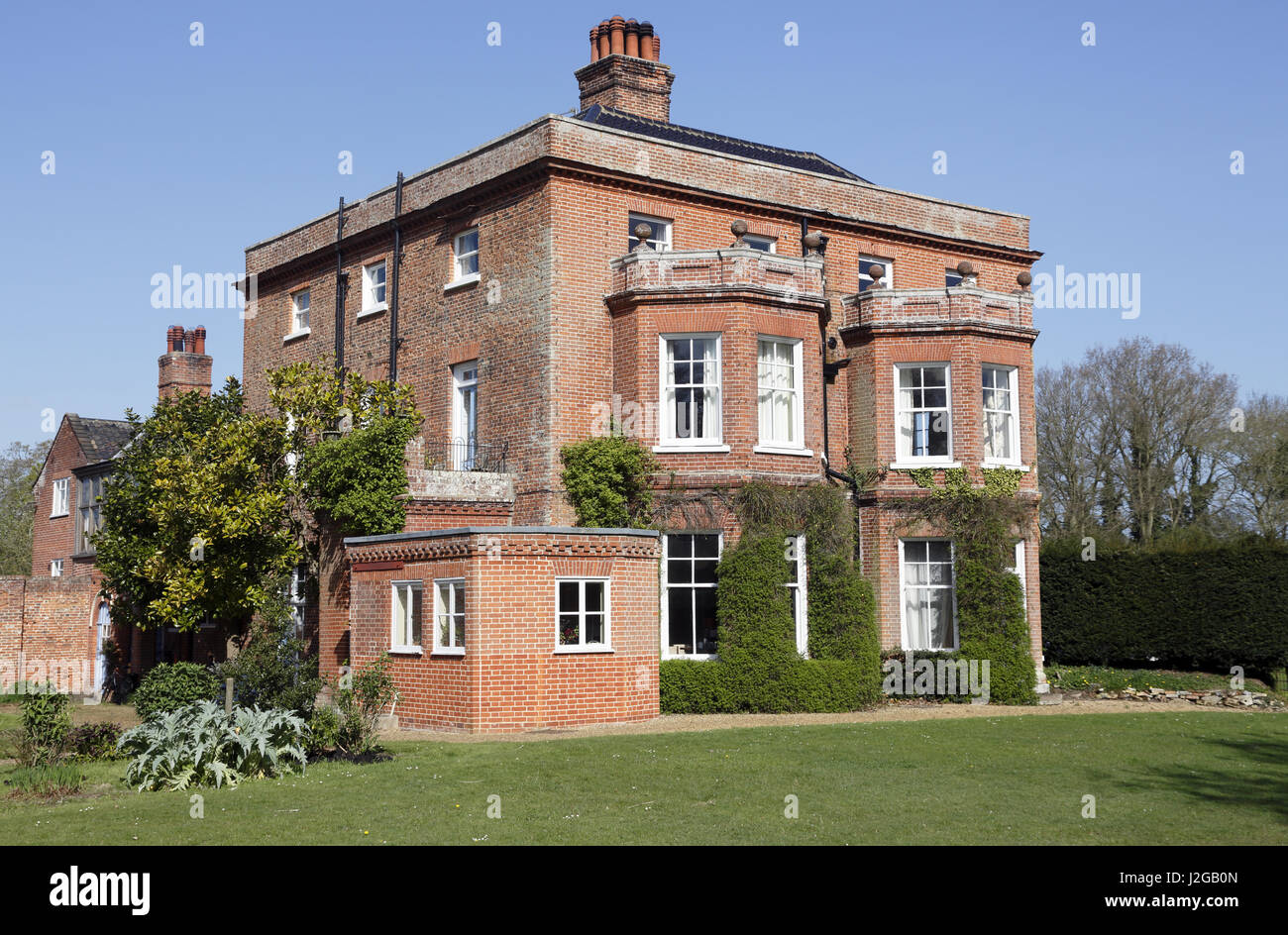 Ditchingham house, UK Stock Photo - Alamy