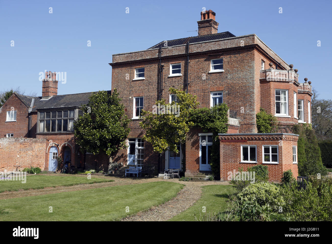Ditchingham house, UK Stock Photo - Alamy