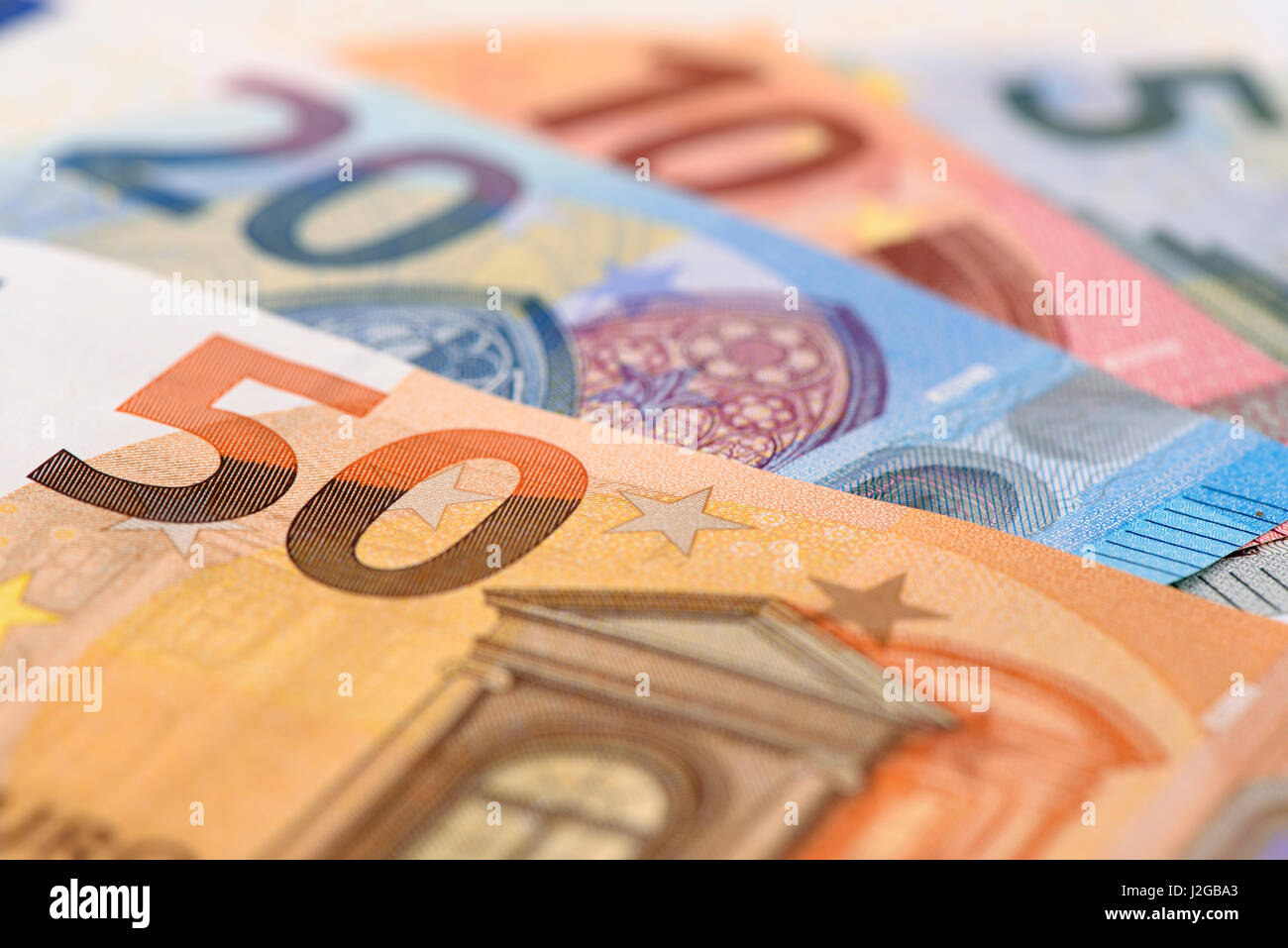 Euro banknotes and currency of Europe Stock Photo - Alamy