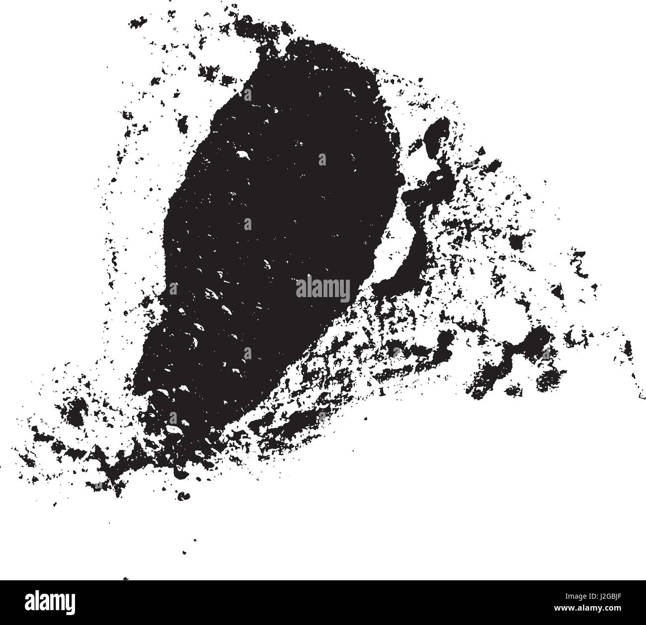 Ink dust texture for your design. Grunge powder pattern. Vector ...