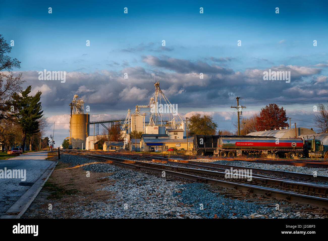 USA, Indiana. Brookston (Large format sizes available Stock Photo - Alamy