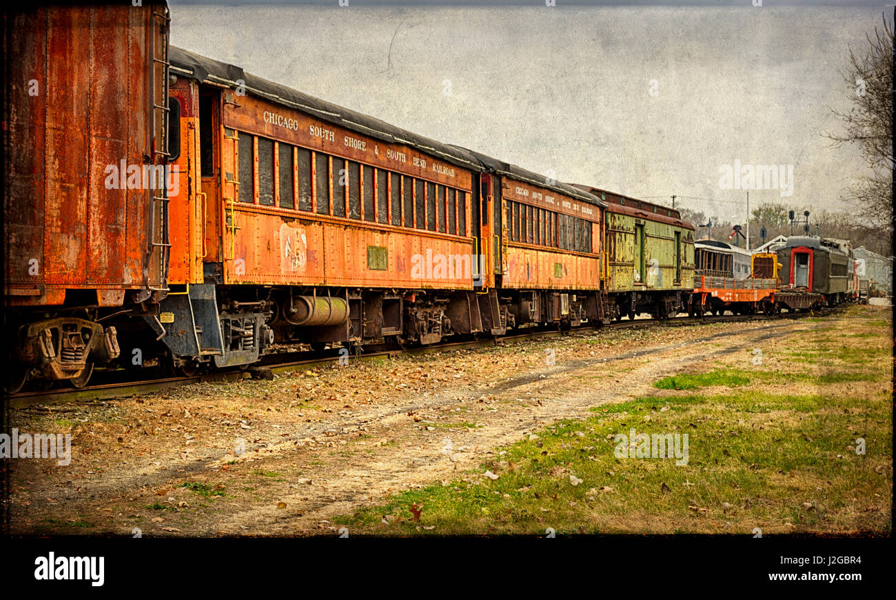 Indiana the north mudson railroad museum hi-res stock photography and ...