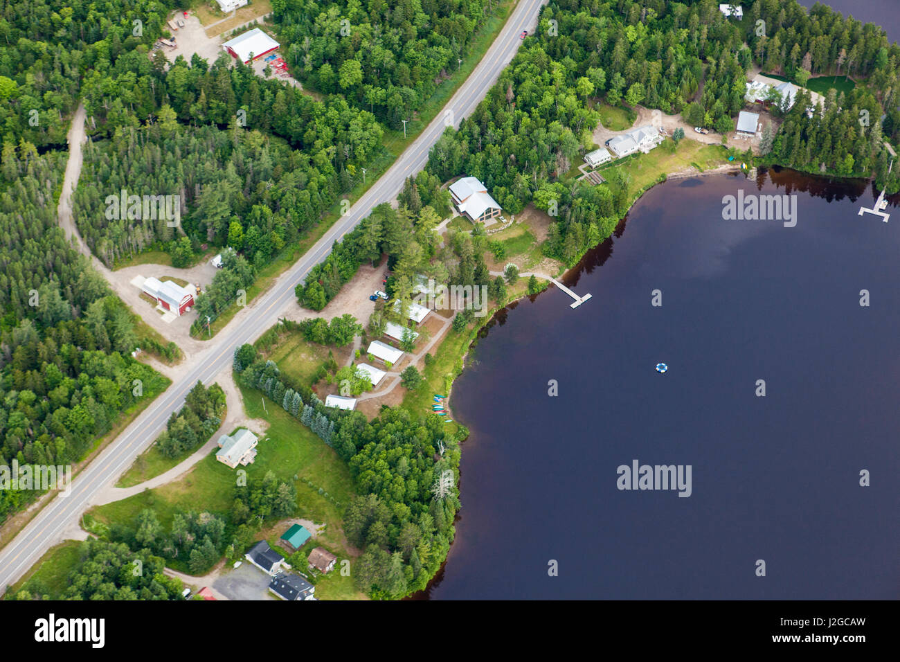 Logging lake pond hi-res stock photography and images - Alamy