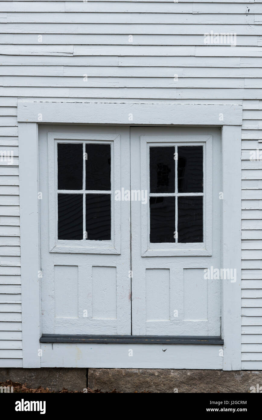 USA, Maine, New Gloucester, Sabbathday Shaker village, shaker buildings ...