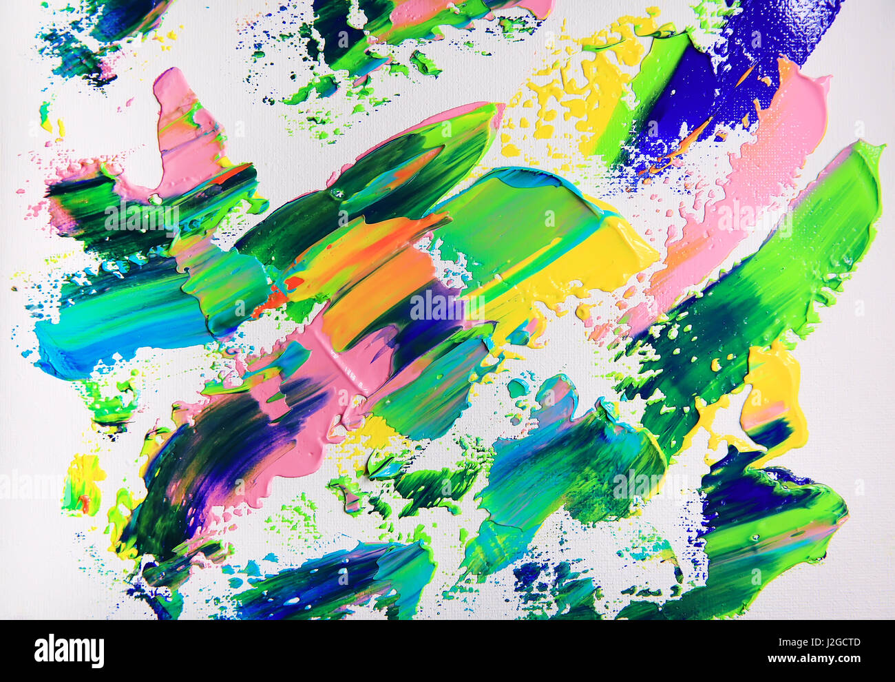 Art abstract paint with acrylic colors Stock Photo - Alamy