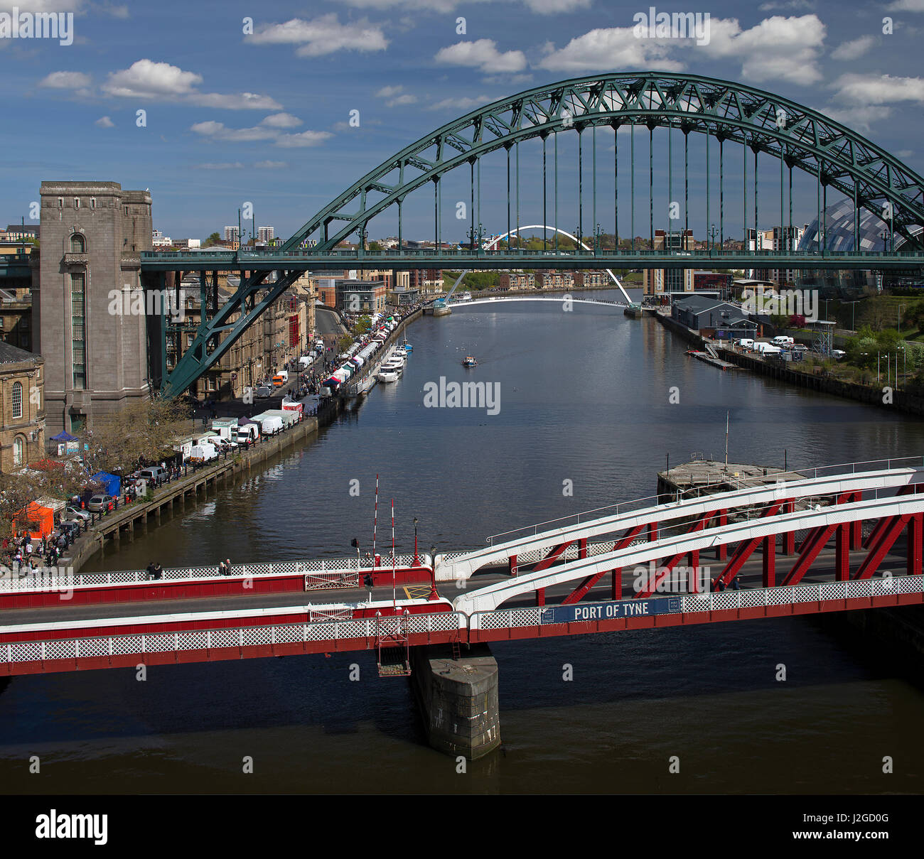 Quayside market newcastle hi-res stock photography and images - Alamy