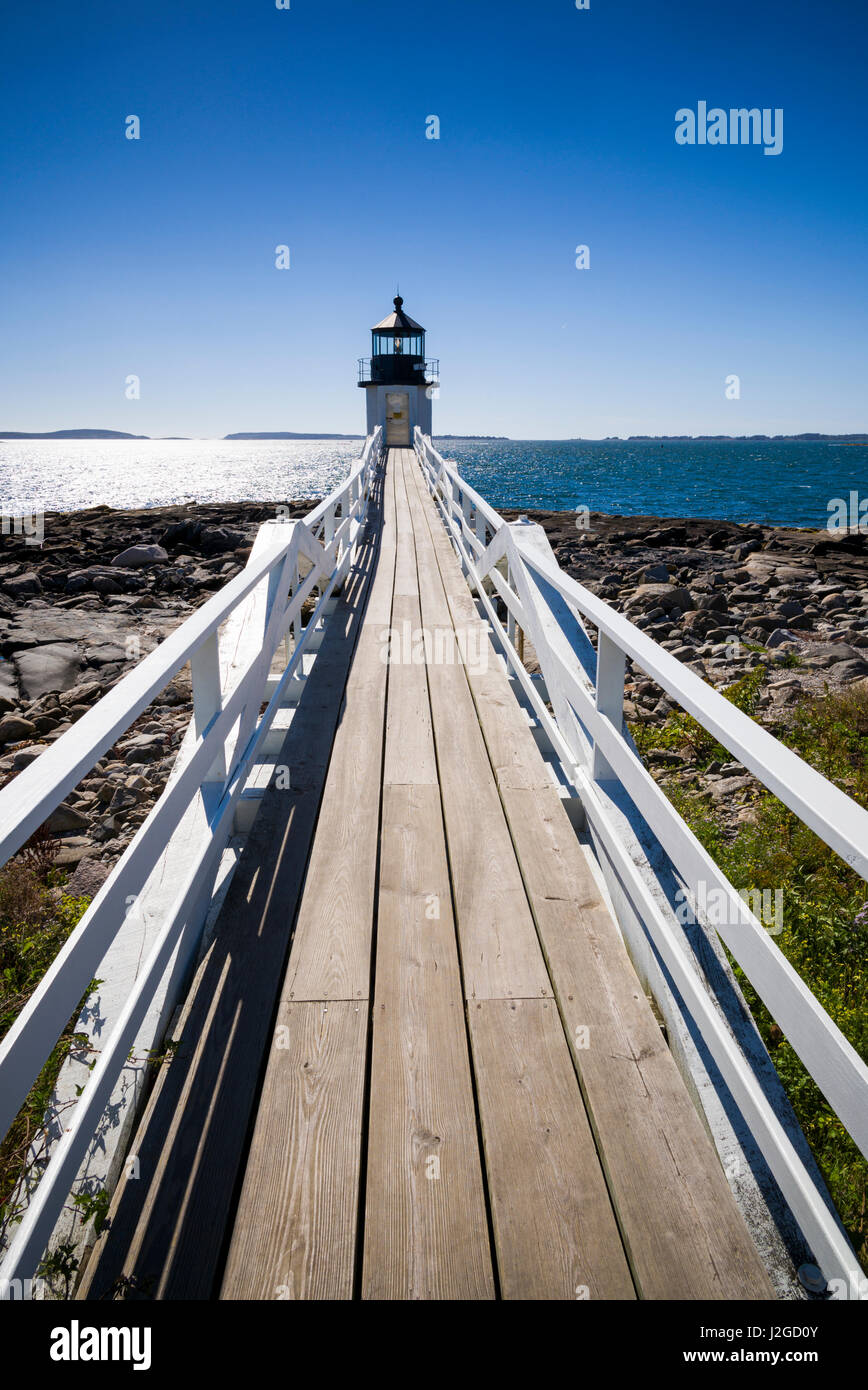 USA, Maine, Port Clyde, Marshall Point Lighthouse Stock Photo - Alamy