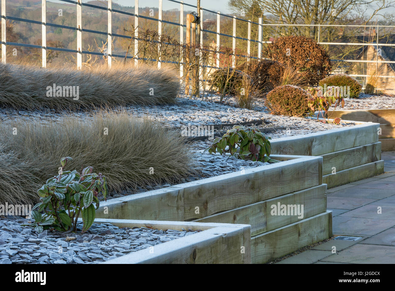 Elevated borders with timber frames hi-res stock photography and images ...