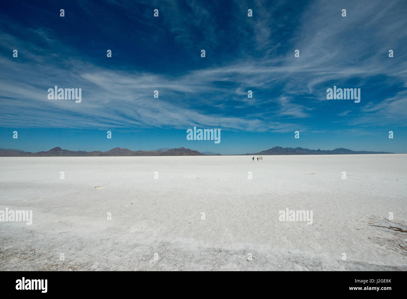 USA, Nevada. Great Salt Lake, Bonneville Salt Flats (Large format sizes ...