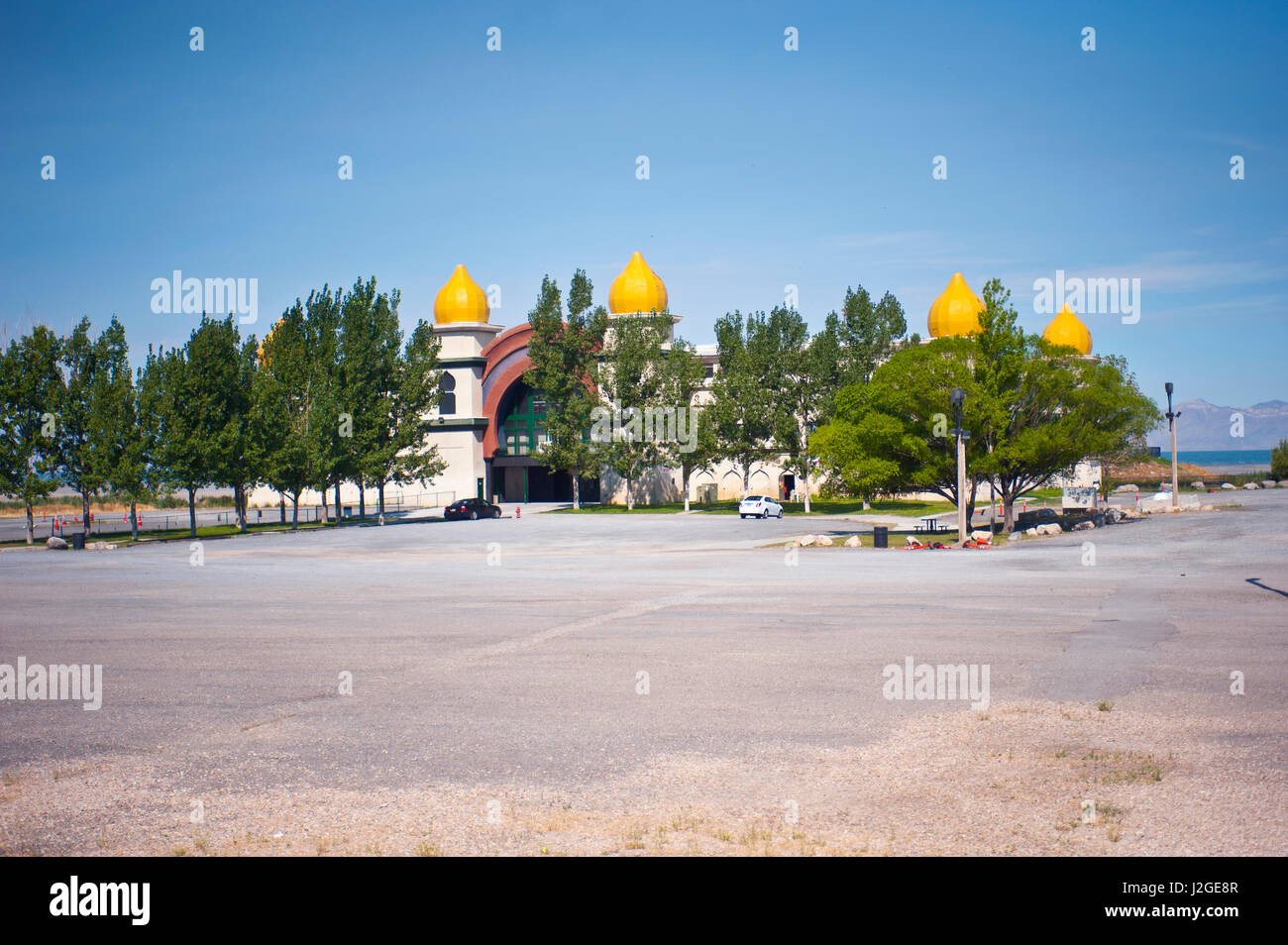 USA, Nevada. Great Salt Lake. The Great Saltair Stock Photo - Alamy