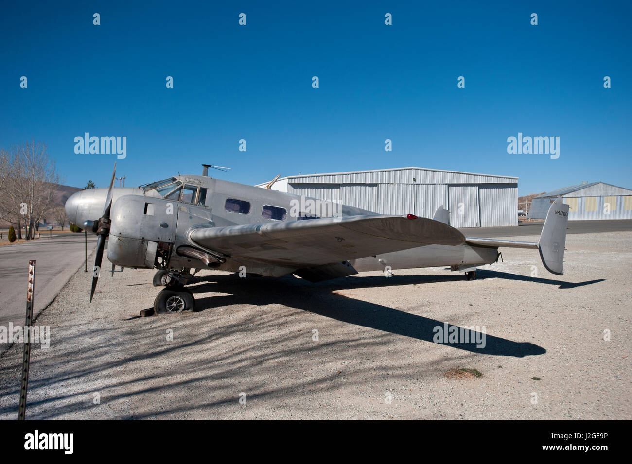 Beech 18 Aircraft Stock Photos & Beech 18 Aircraft Stock Images - Alamy