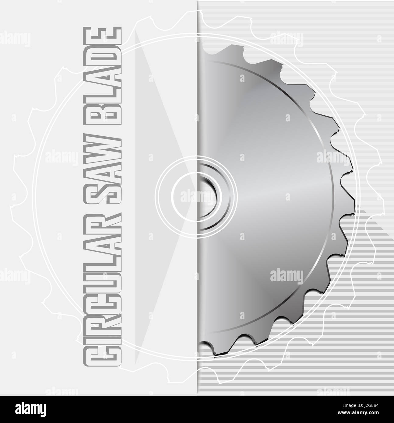 Circular saw blade. Circular saw blade. Cutting disk sign. Vector ...