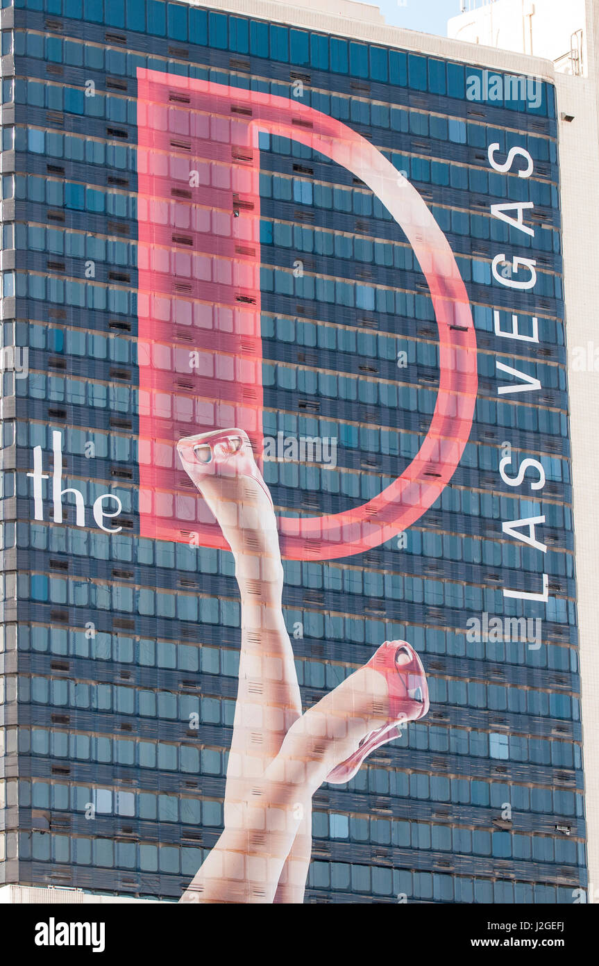 Downtown las vegas d hi-res stock photography and images - Alamy