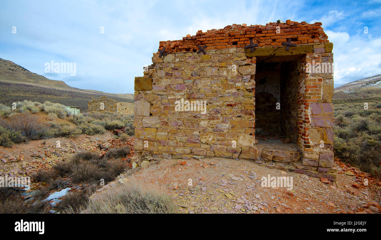 Hamilton nevada ghost town hi-res stock photography and images - Alamy