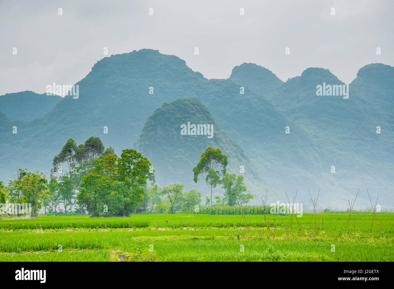 Beautiful countryside scenery in spring Stock Photo - Alamy