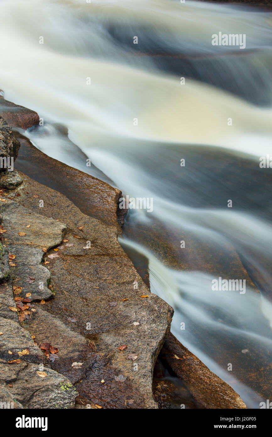 Lower Falls of the Ammonoosuc River in Twin Mountain, New Hampshire ...