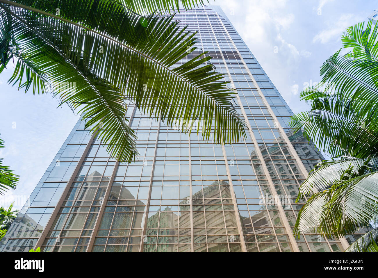 Modern office building in business center Stock Photo - Alamy