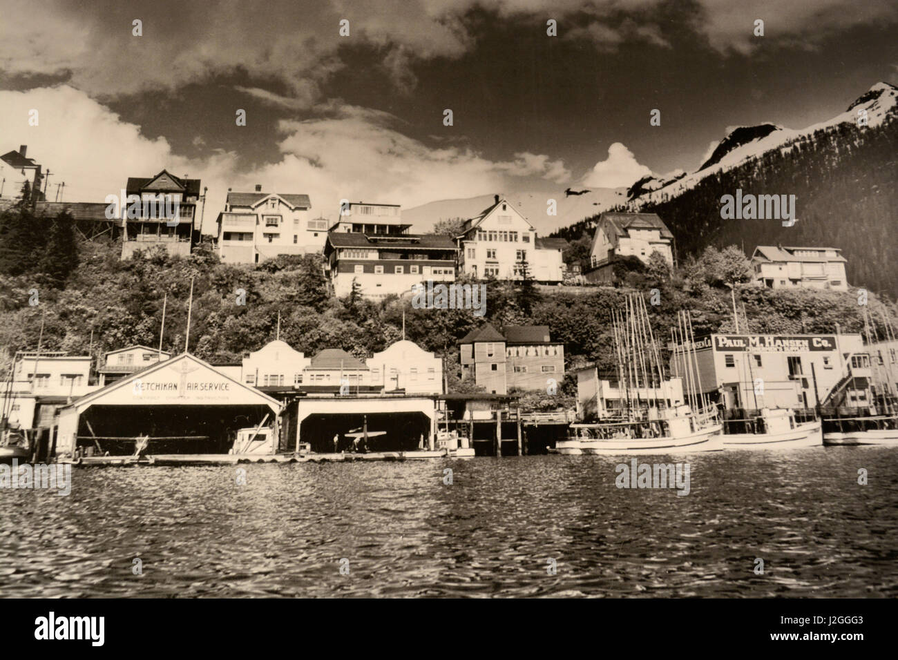 USA, Alaska, Ketchikan, Downtown, Tongass Historical Museum. (Editorial ...